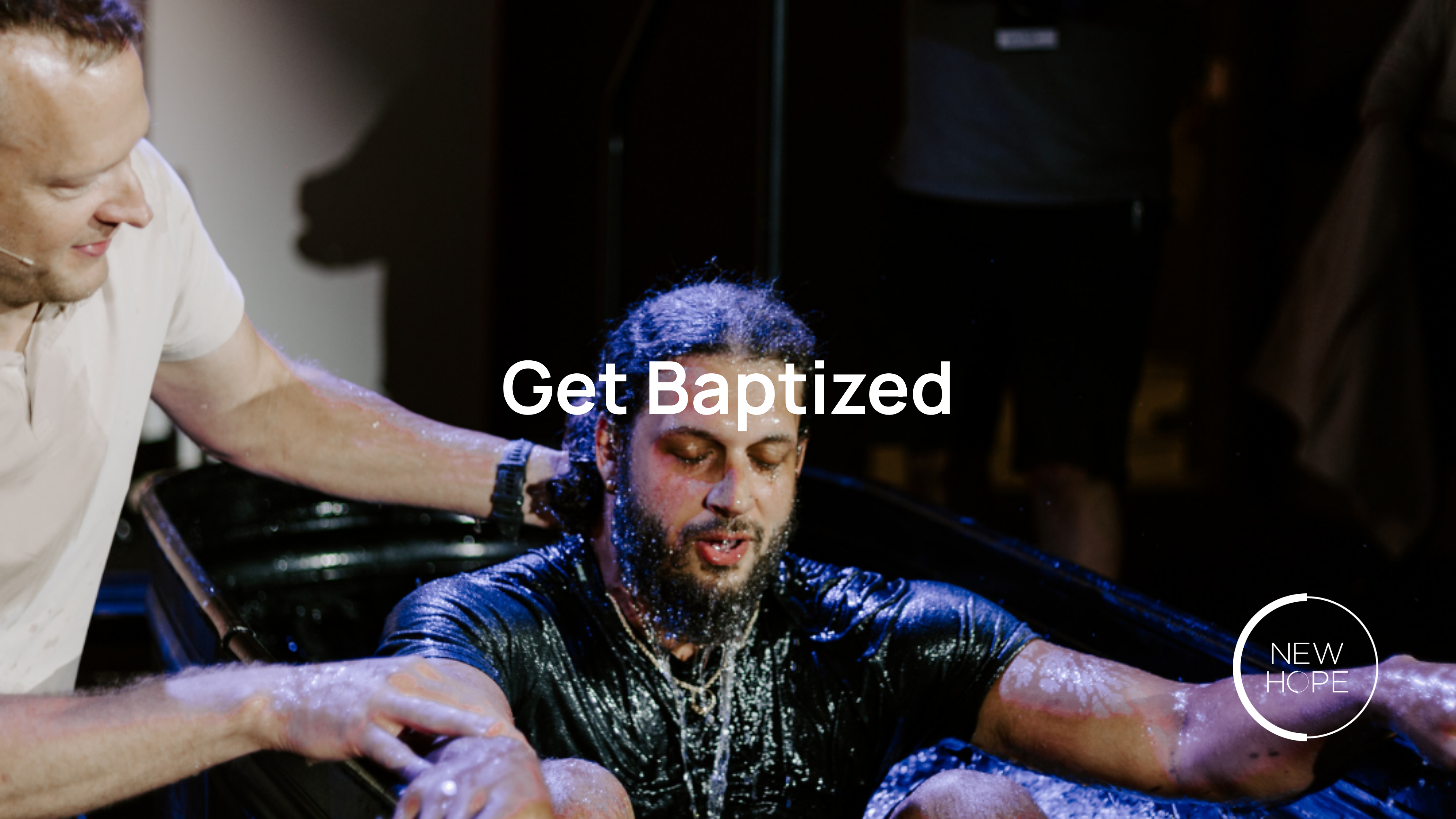 Get Baptized | New Hope