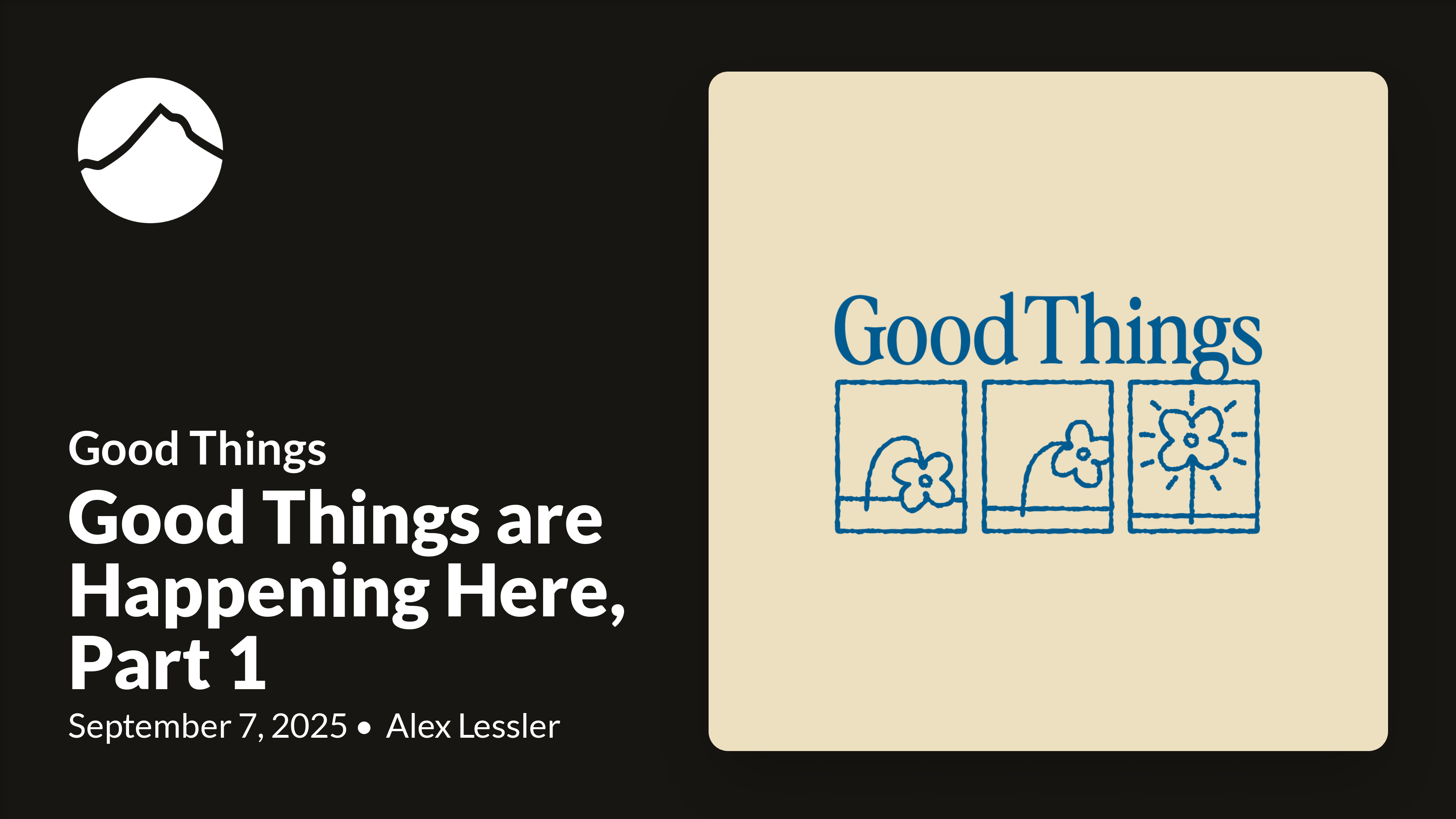 Good Things: Good Things are Happening… | Willamette Christian Church